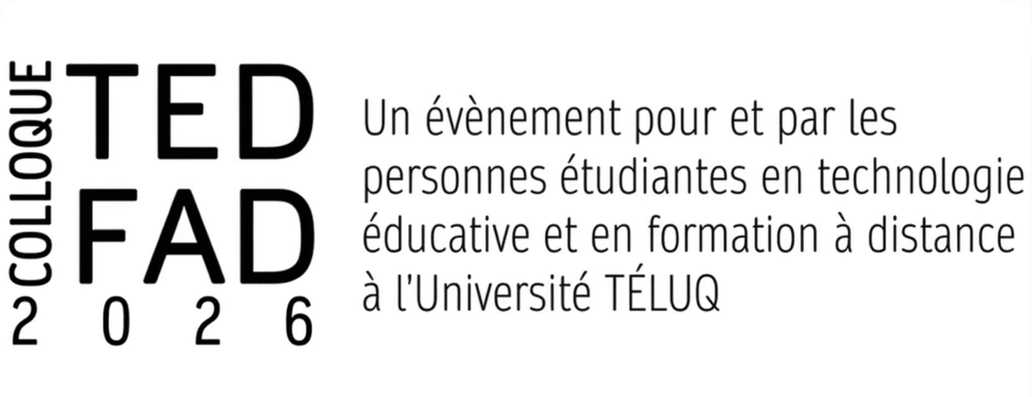 Colloque TED-FAD 2026 – TED•FAD Études supérieures en technologie ...